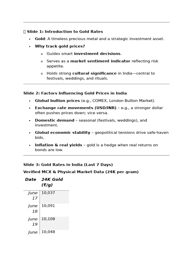 Planorama Economic Indicator | PDF | Gold As An Investment | Investing