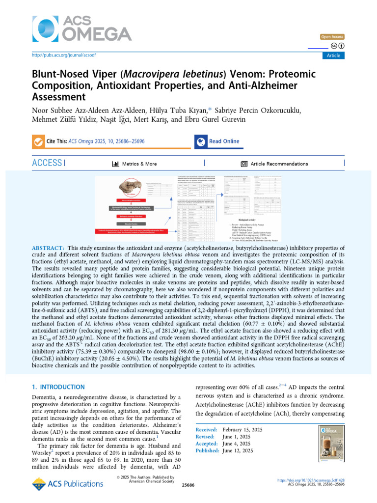 Blunt Nose Viper | PDF | Dementia