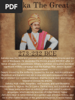 Ashoka Life and Achievements | PDF