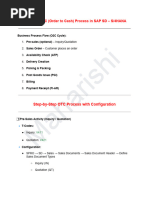 Complete OTC Process | PDF | Invoice | Receipt