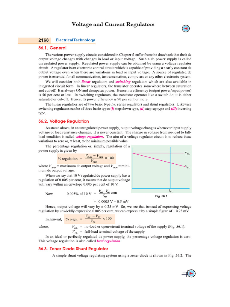 Voltage Regulation Techniques Overview | PDF | Rectifier | Power Supply