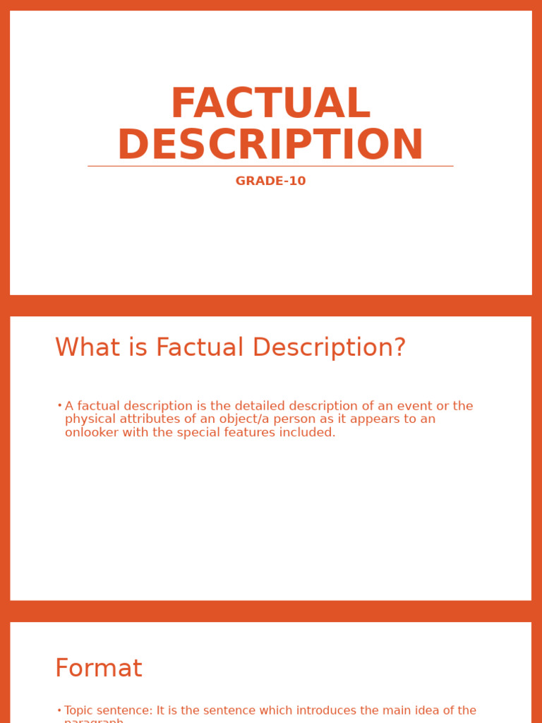 Factual Description Grade 10 | PDF | Washing Machine