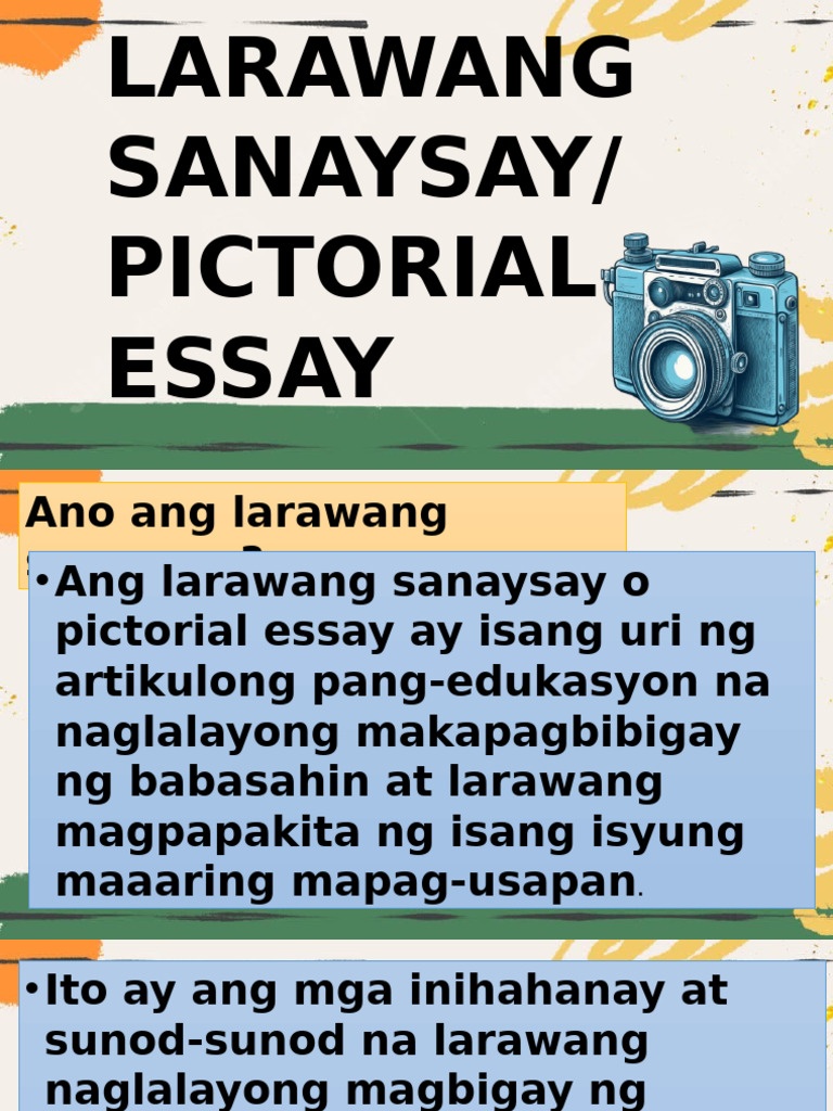 Larawang Sanaysay 2 | PDF
