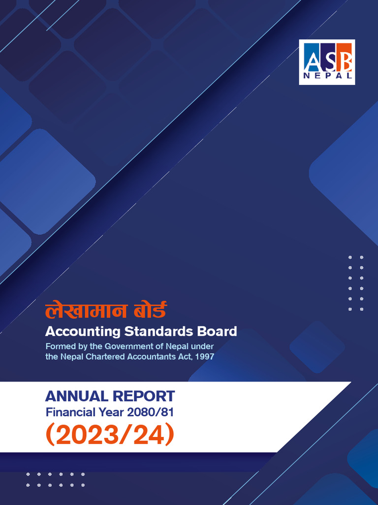 ASB Annual Report 2080/81 Summary | PDF | International Financial ...