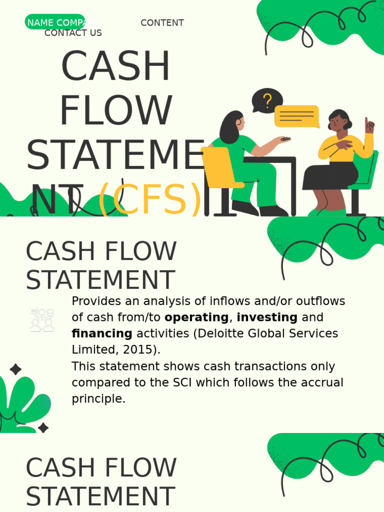 Cash Flow Statement CFS | PDF