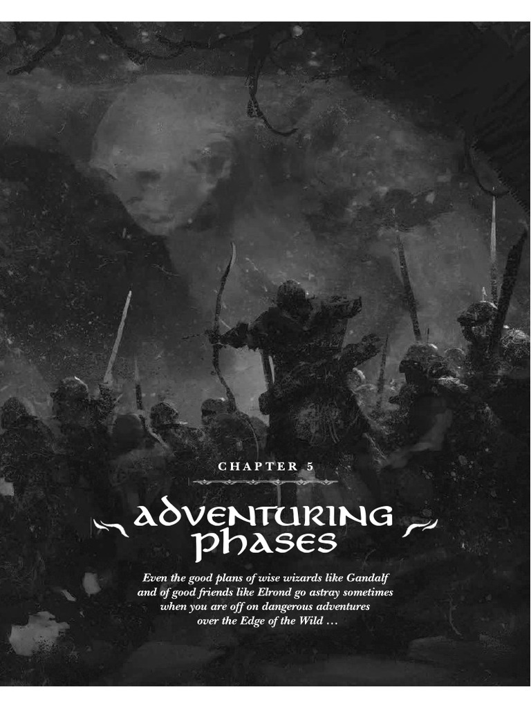 Adventuring Phases - LOTR Roleplaying | PDF