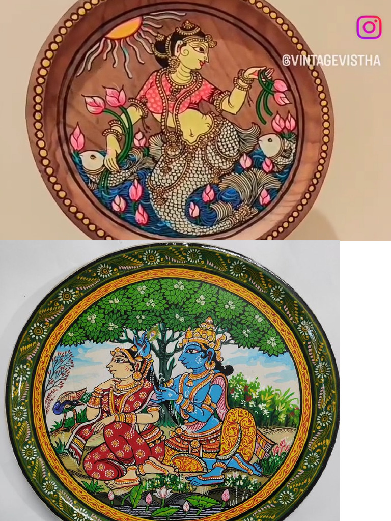 Pattachitra Paintings | PDF