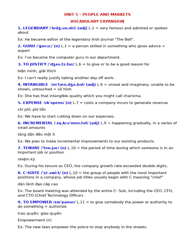 UNIT 5 Vocab | PDF | Chess Theory | Chess