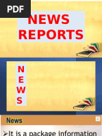 Newspaper Report Writing Structure | PDF