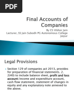 Financial Statements Format Schedule III | PDF | Income Statement | Expense
