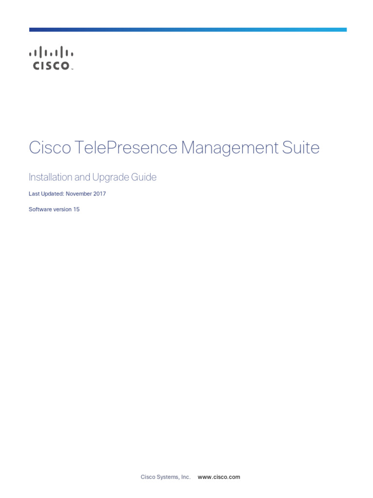 Cisco-TMS-install-guide-15 | PDF | Internet Protocol Suite | Port (Computer Networking)