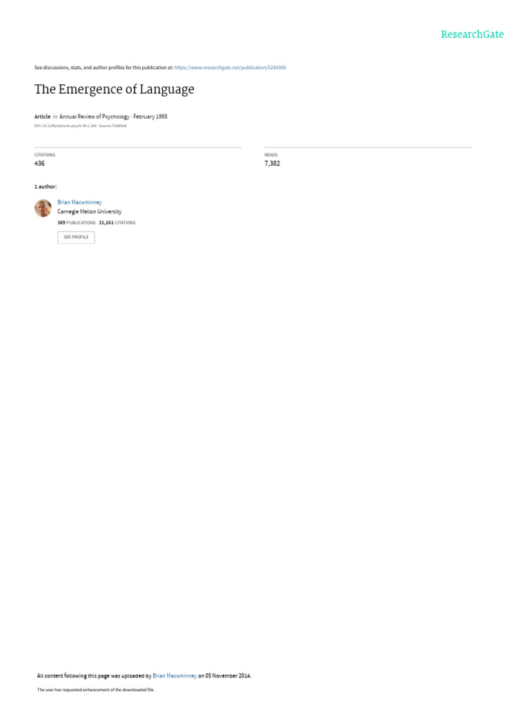 Viewcontent Cgi | PDF | Grammatical Gender | Language Acquisition