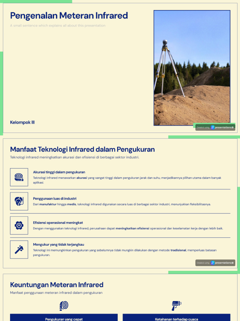 Inovasi Teknologi Meteran Infrared | PDF