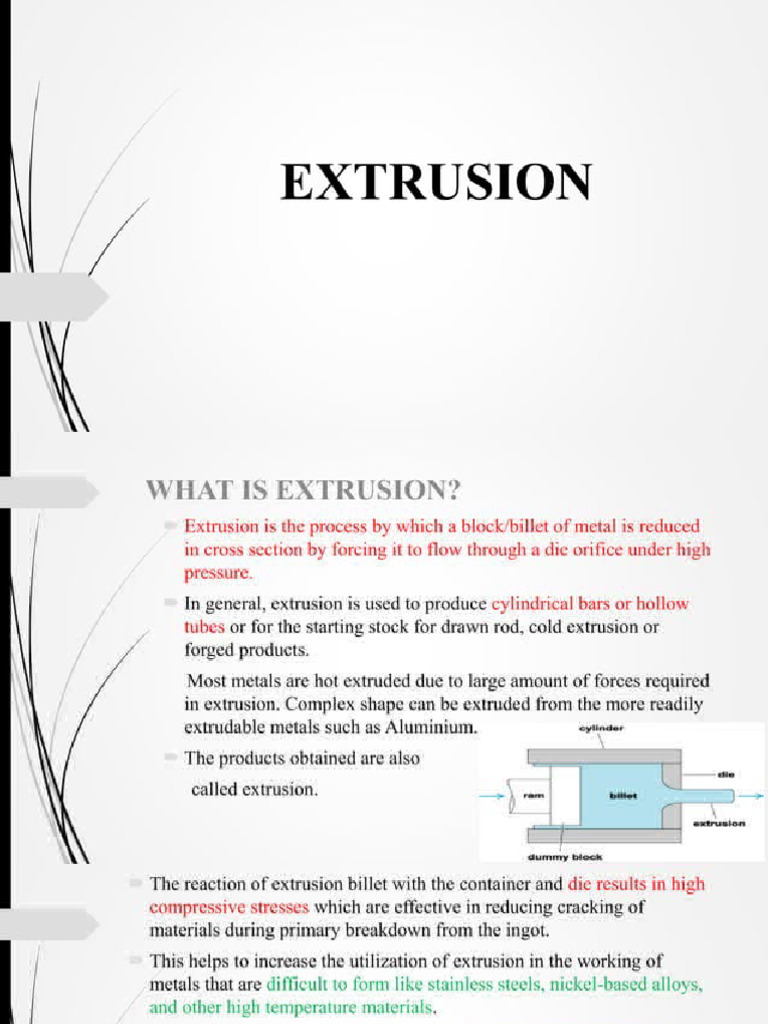 Extrusion 4 Imp | PDF