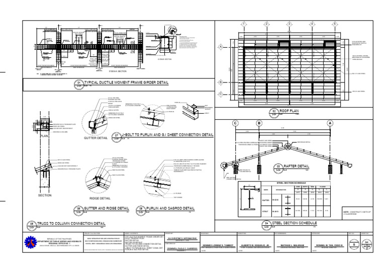 Multi-Purpose Building Design Plans | PDF | Civil Engineering ...