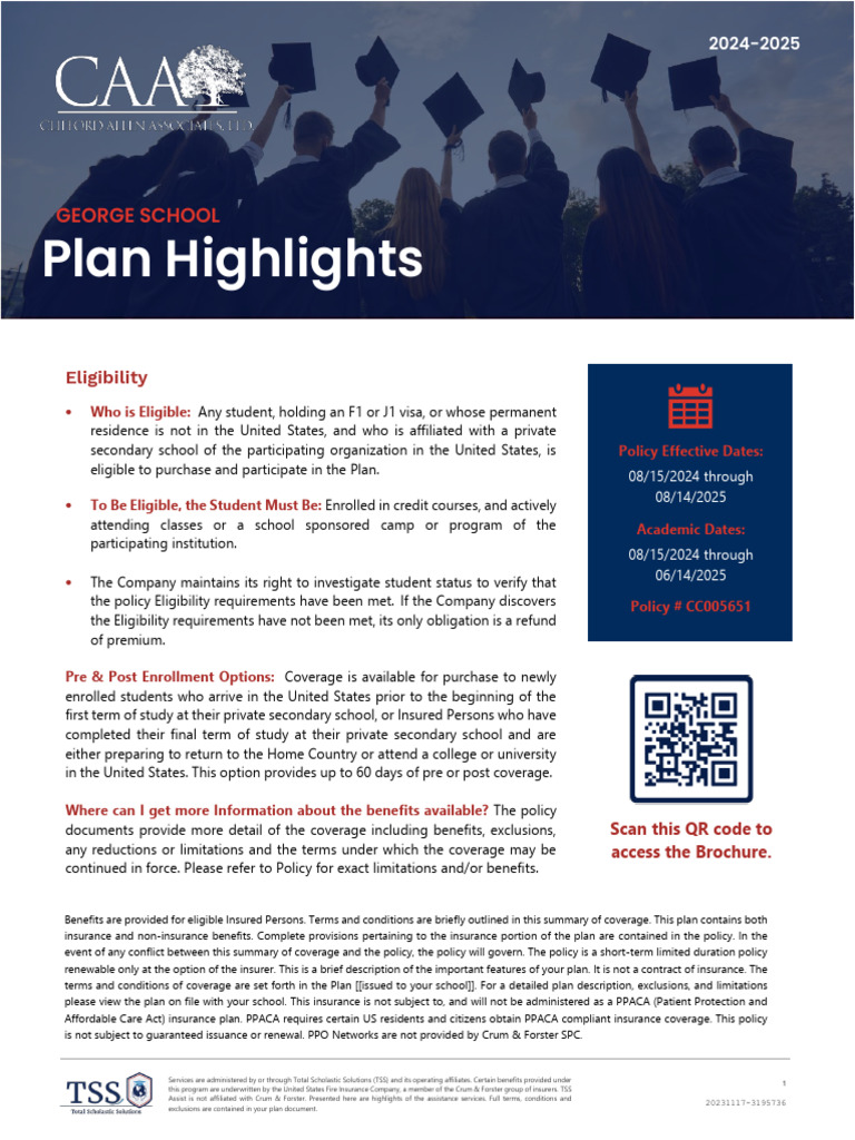 Student Health Insurance Overview 2024-2025 | PDF | Surgery | Hospital