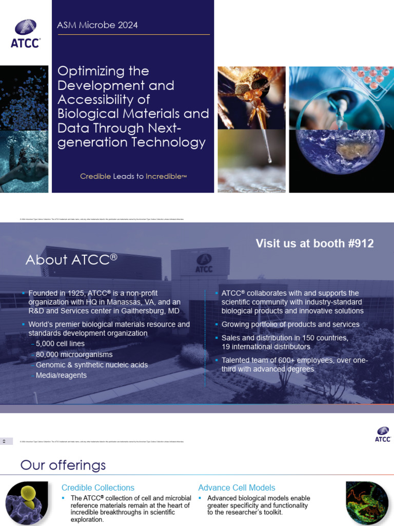 Optimizing The Development and Accessibility of Biological Materials ...