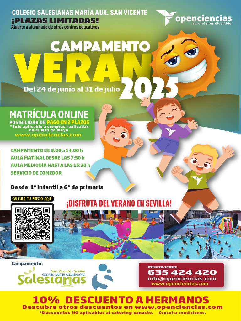 Folletos Campamentos 2025 - SANVICENTE | PDF