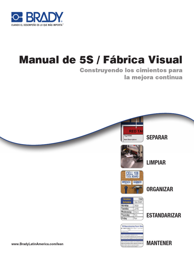 Guía Práctica de 5S en Manufactura | PDF | Lean Manufacturing ...