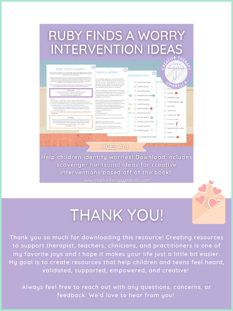 Ruby Finds A Worry | PDF | Psychological Concepts | Psychology