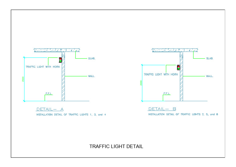 Traffic Light Detail Manhattan | PDF