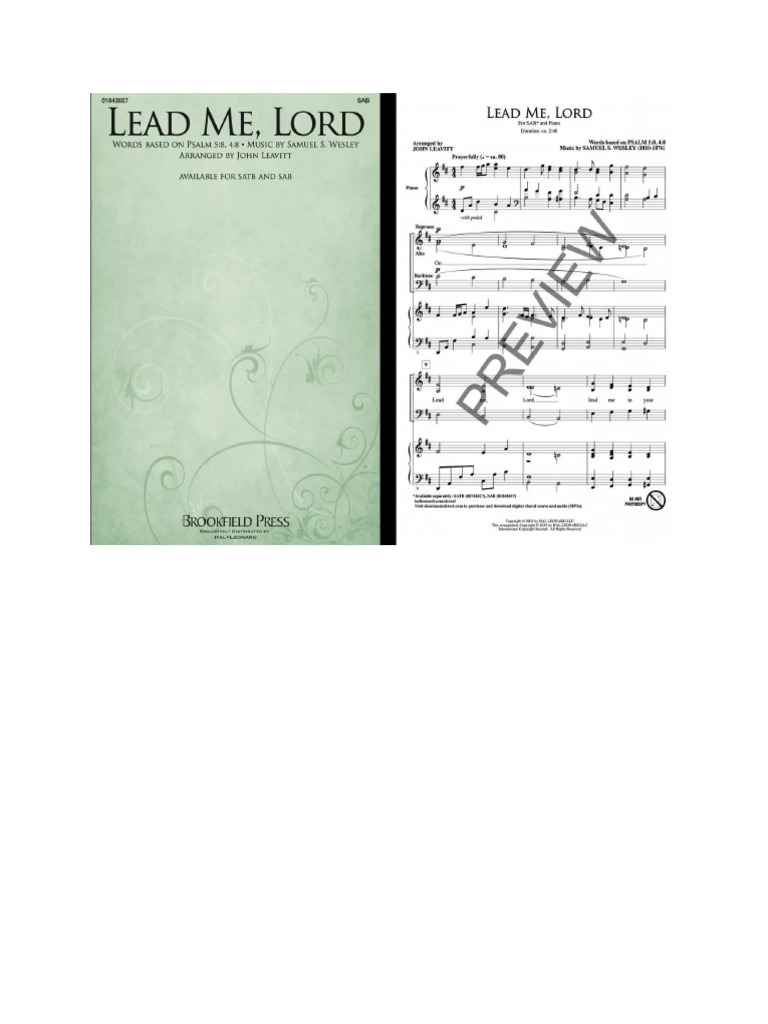 Lead Me | PDF