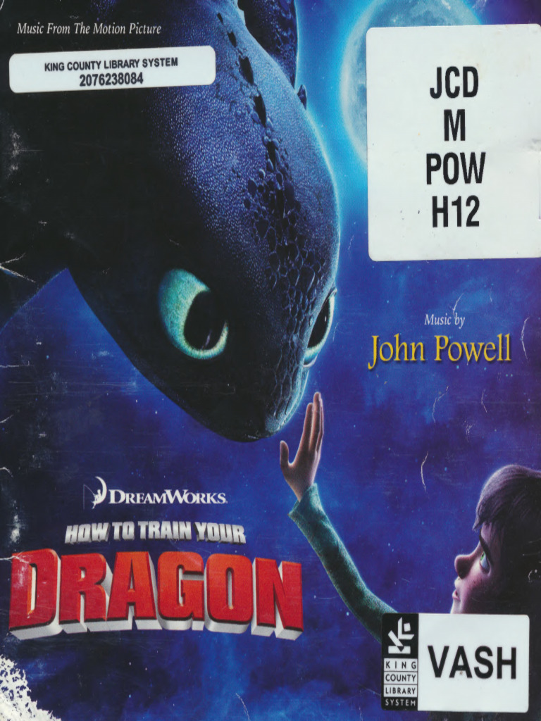 CD - How To Train Your Dragon - John Powell Jonsi | PDF
