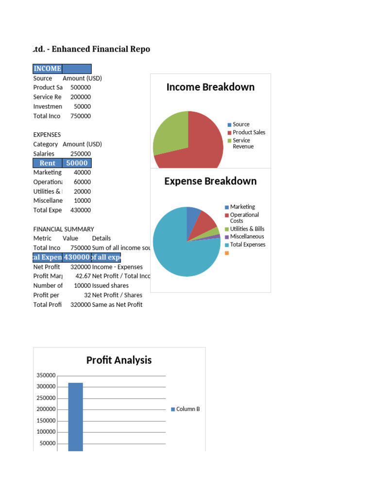 Enhanced Yearly Financial Report XYZ 2024 | PDF
