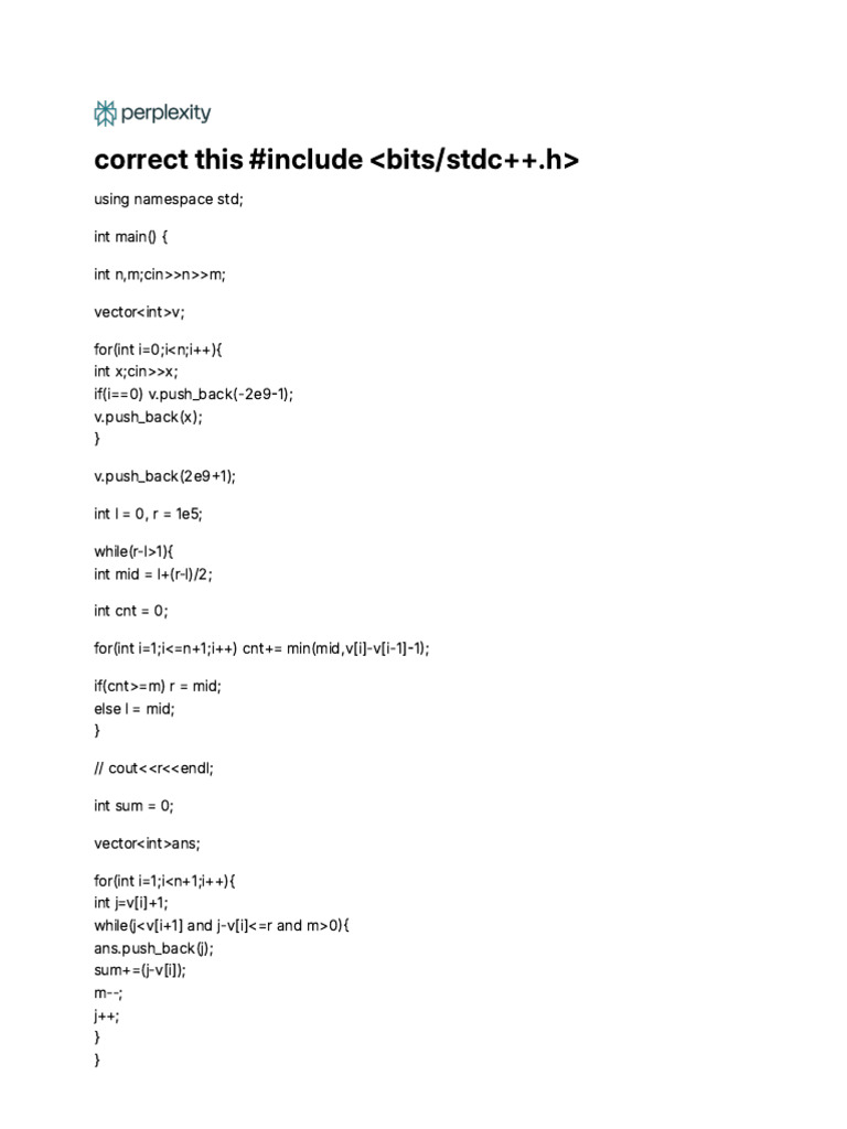 Correct This #Include - Using | PDF | Computer Programming | C++