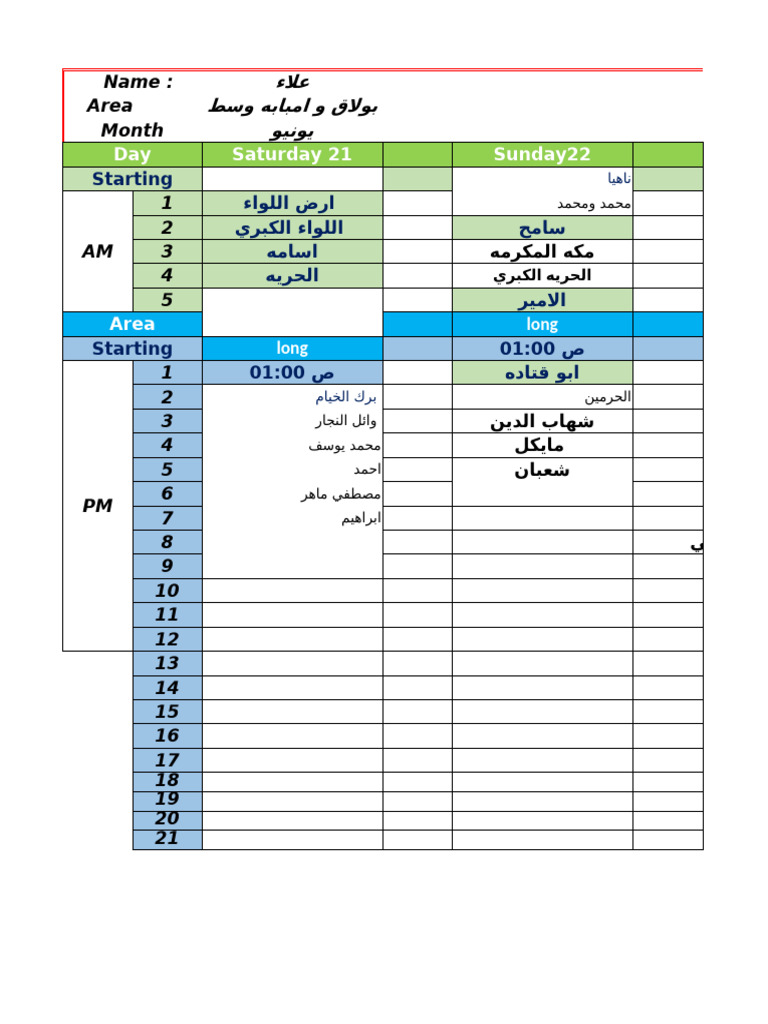Plan Alaa | PDF