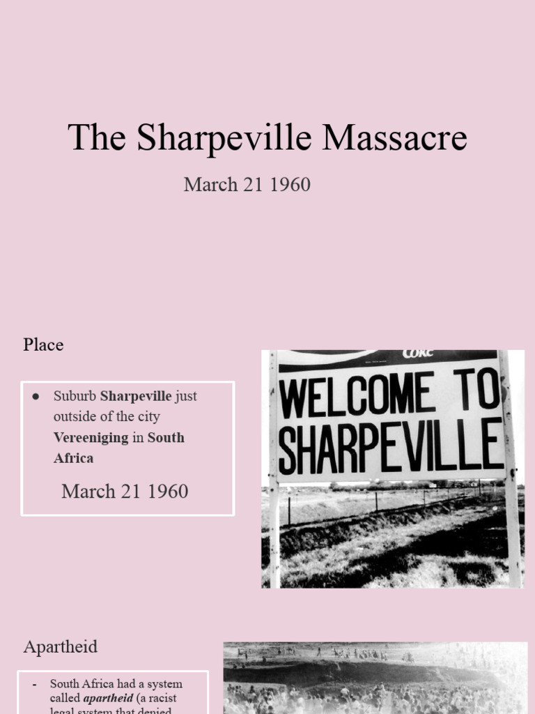 Sharpeville | PDF