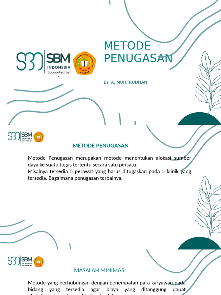 Pertemuan 4 Metode Penugasan | PDF