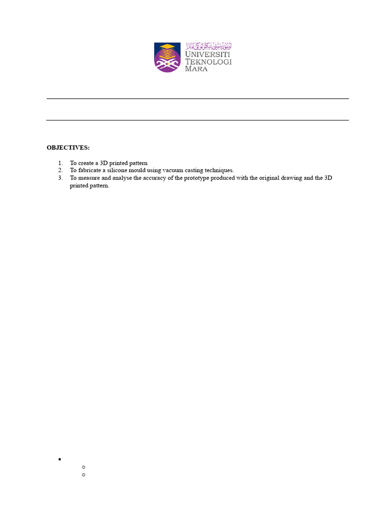 Lab 1 Rapid Prototyping | PDF | 3 D Printing | Prototype