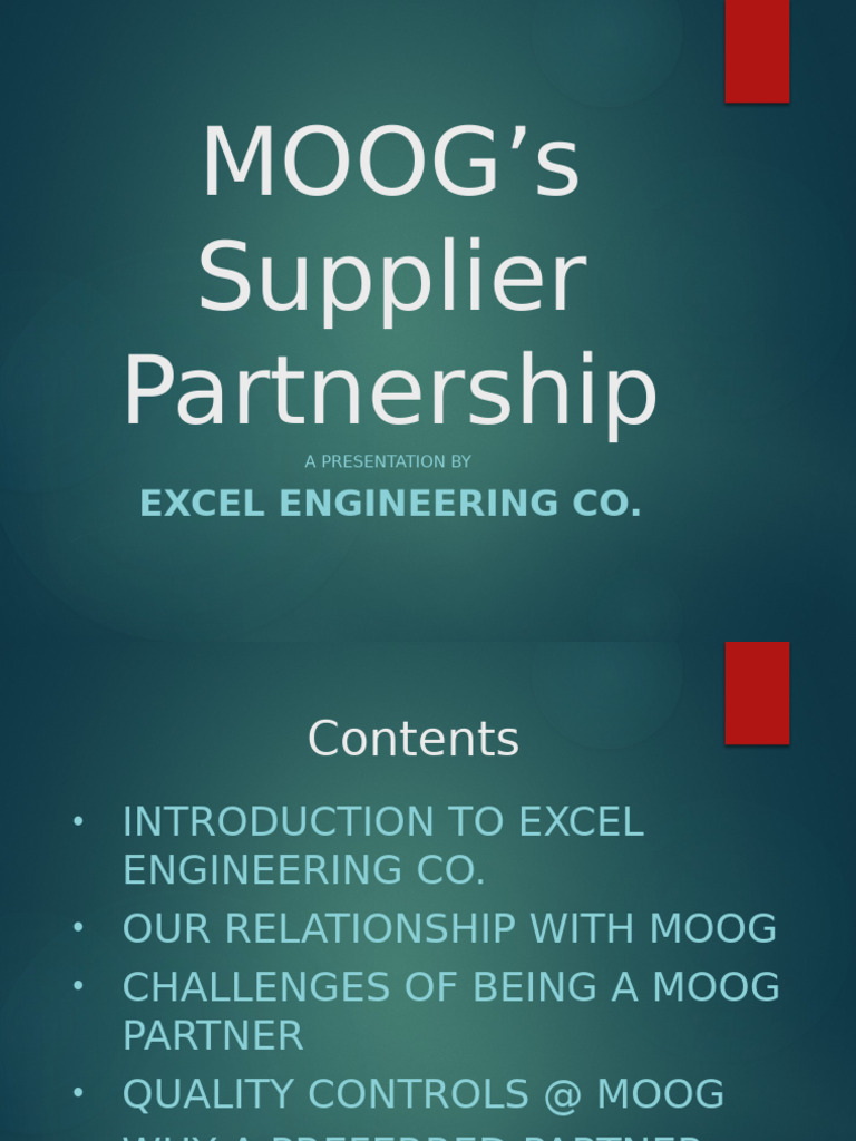 MOOG Presentation - FINAL | PDF