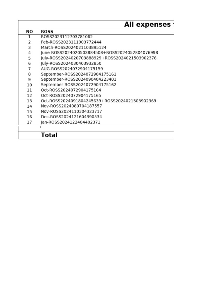 Heba's Expenses | PDF