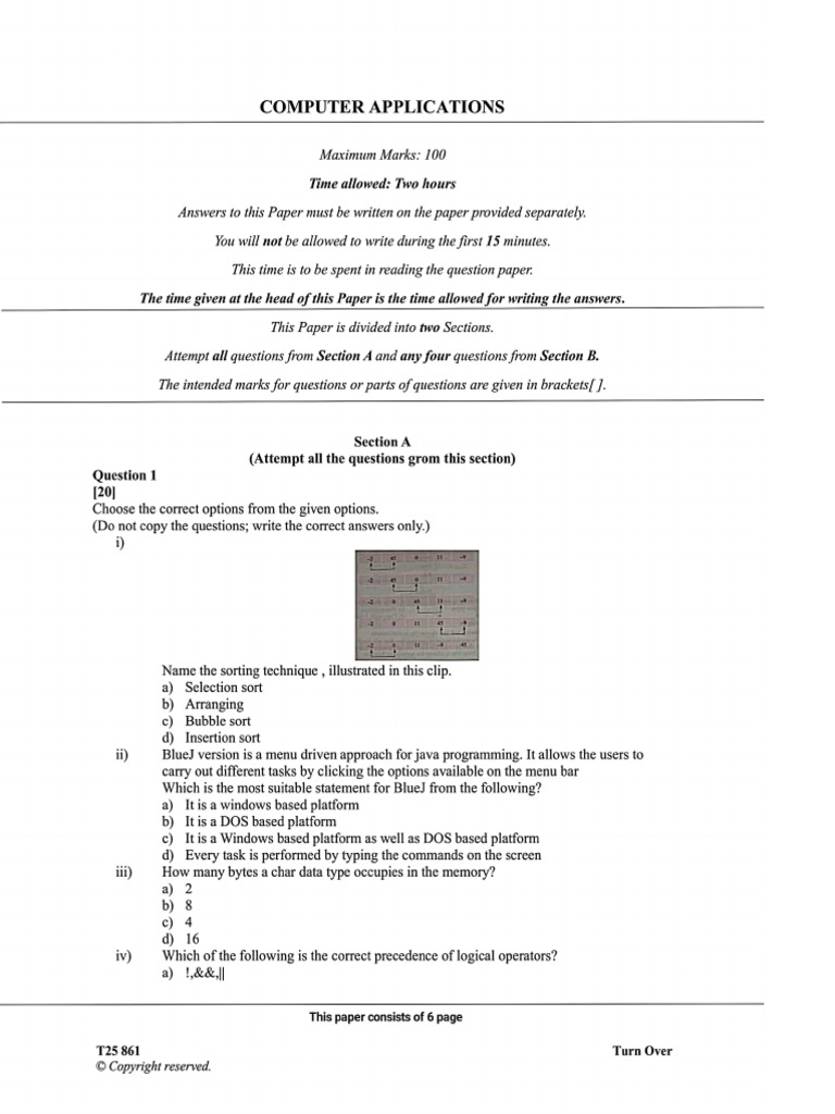 Computer Application | PDF