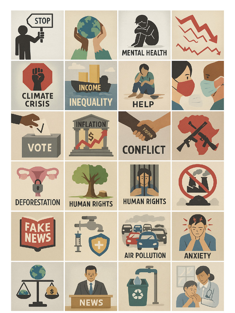 Social Issues Collage | PDF