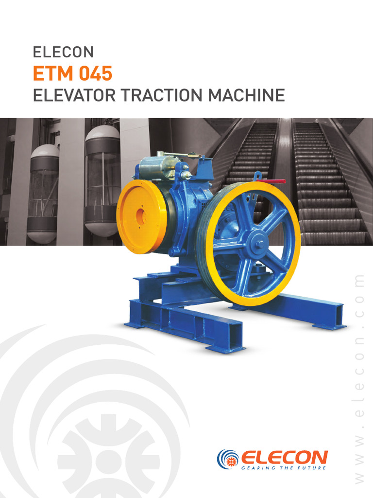 Elecon - Lift-Gear-Etm-Series | PDF
