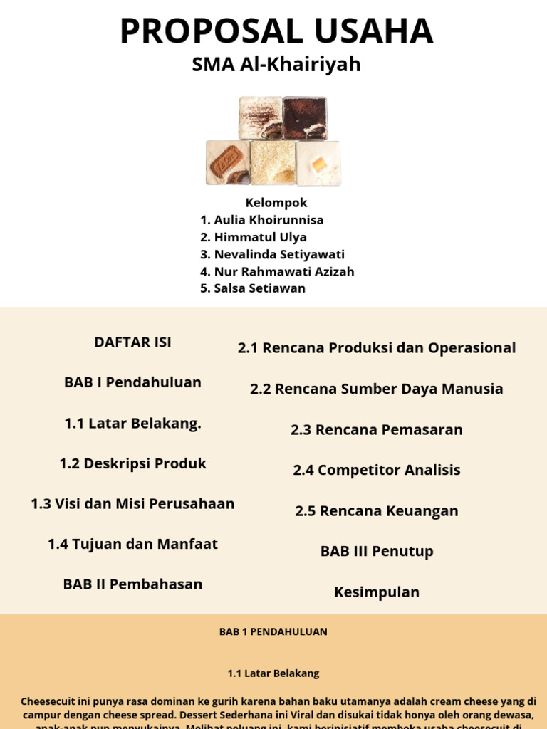 PROPOSAL USAHA - 20250201 - 080545 - 0000.pdf - 20250208 - 082331 - 0000 | PDF