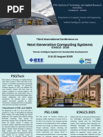 ICPS 2025 - Call For Papers | PDF | Electrical Grid | Smart Grid