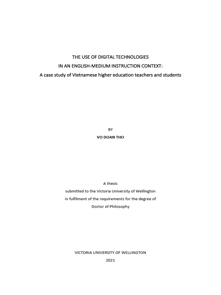 Thesis Access | PDF | Pedagogy | Teachers