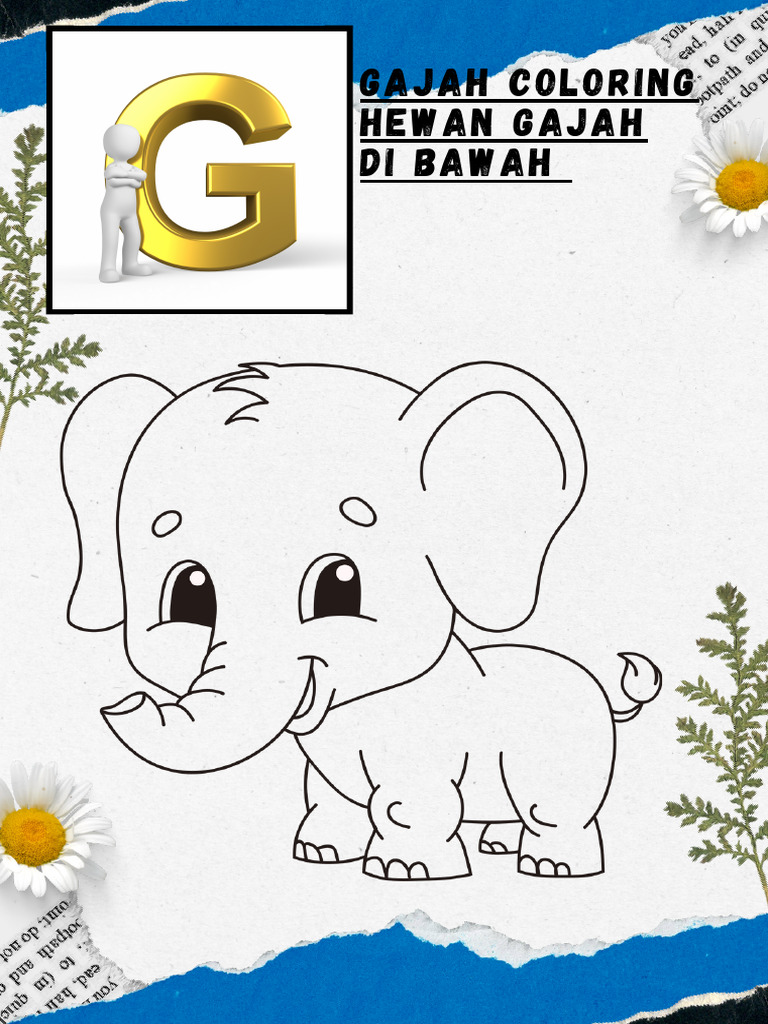 Coloring of GAJAH - 20250703 - 112106 - 0000 | PDF