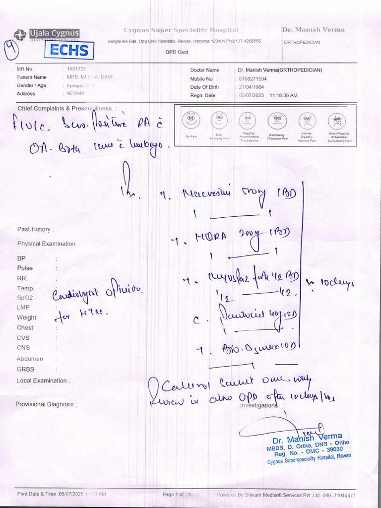 Hospital Report | PDF