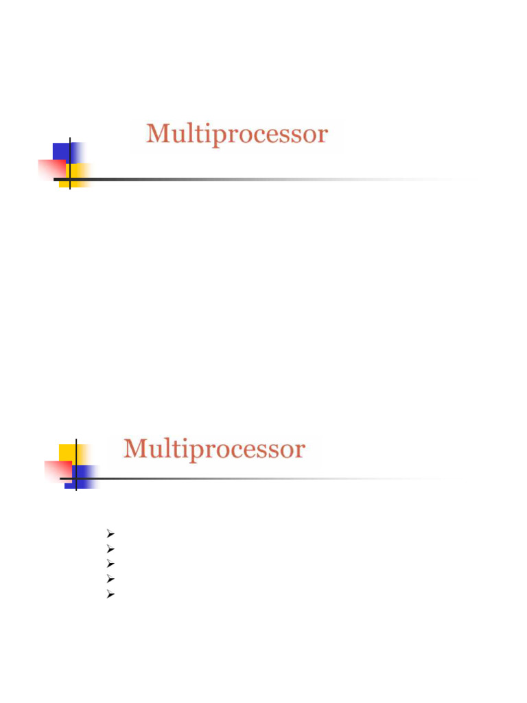 Interconnection Structures in Multiprocessors | PDF | Cpu Cache ...