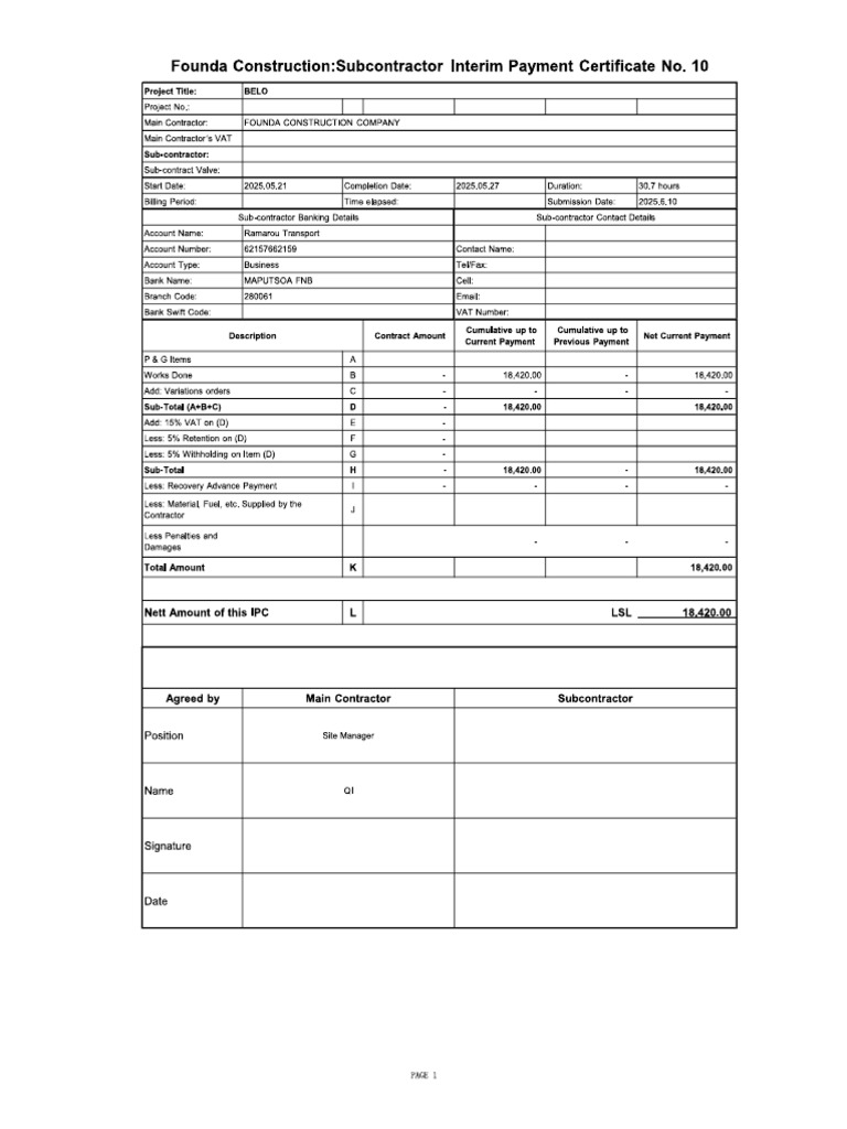 Thrust Block Print | PDF