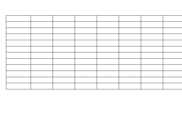 Printable A4 Study Schedule | PDF