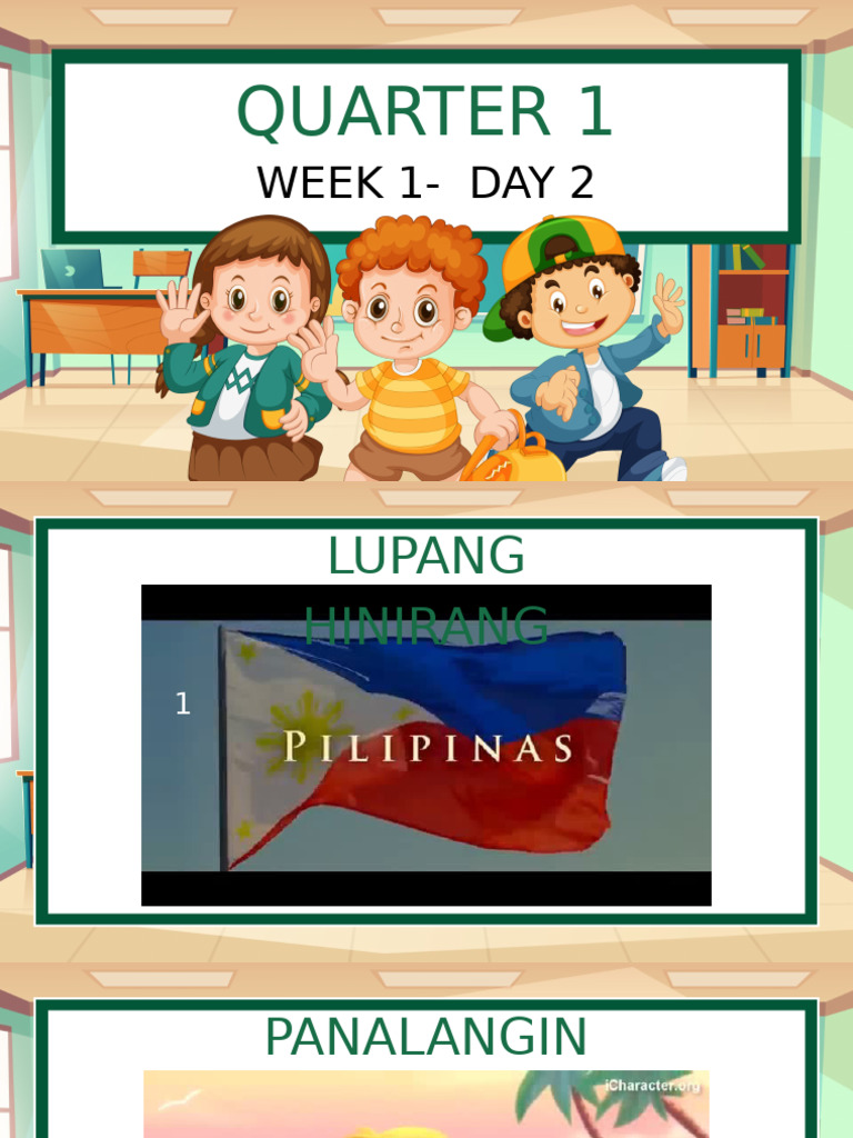 Quarter 1: Week 1-Day 2 | PDF