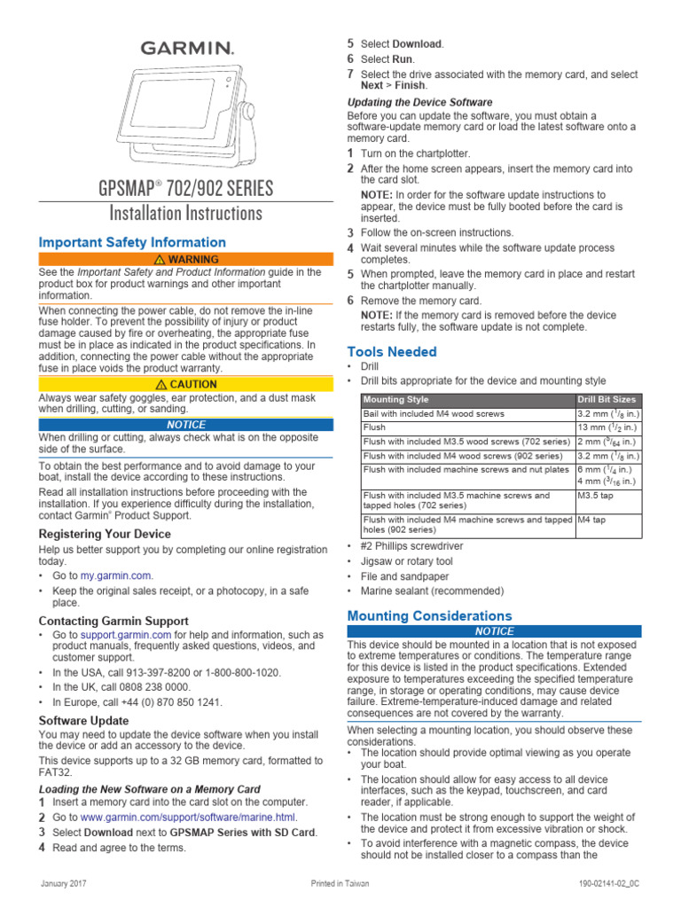 GPSMAP 7x2 9x2 Installation en | PDF | Electrical Connector ...