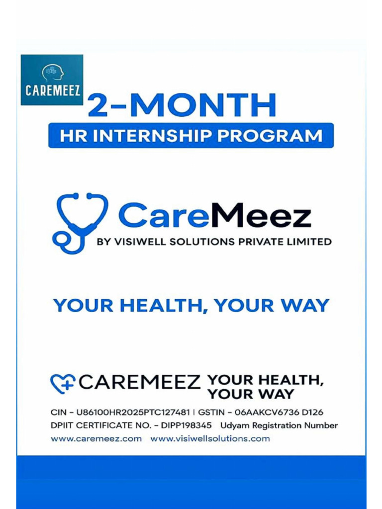 HR Internship Program | PDF