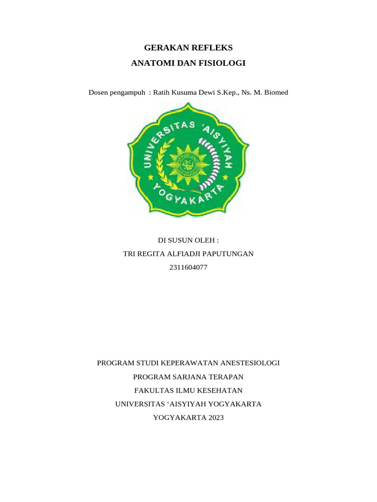 Memahami Gerakan Refleks Manusia | PDF